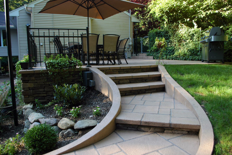 Stamped Concrete Sidewalks NJ | Unique Concrete