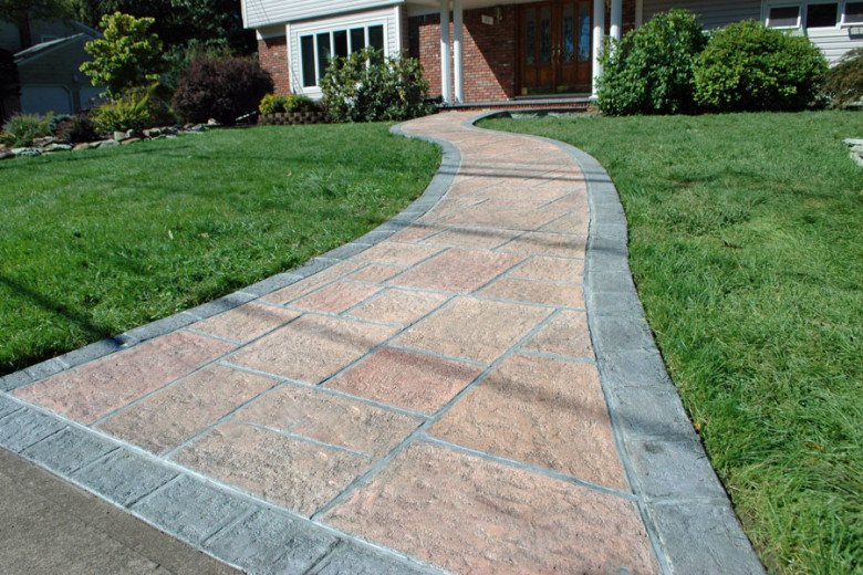 Stamped Concrete Sidewalks NJ | Unique Concrete