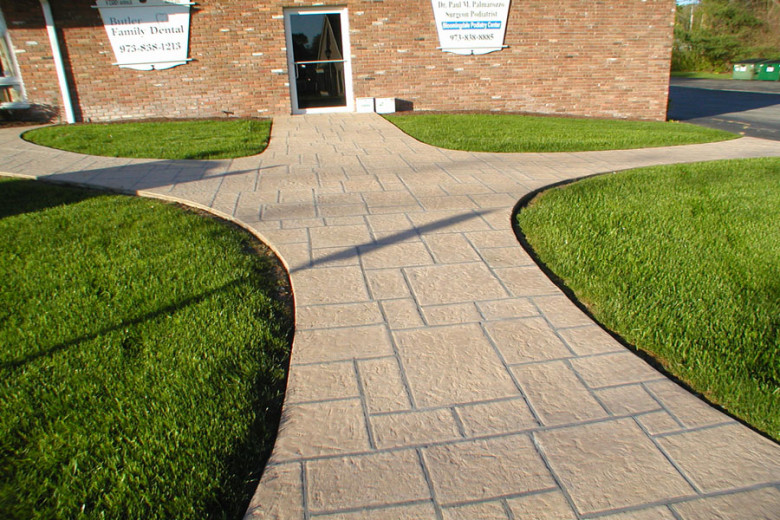 Stamped Concrete Sidewalks NJ | Unique Concrete